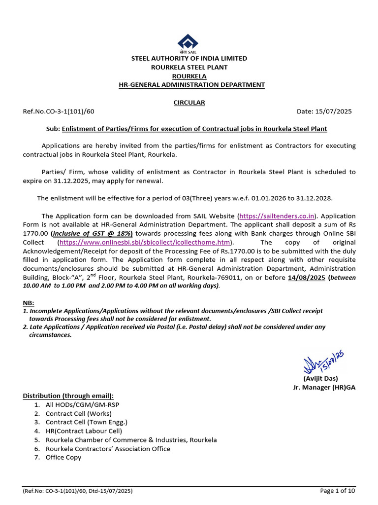 Circular Application Form For Enlistment-2025 | PDF | Employment | Sole Proprietorship