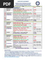 FIU Academic Calendar 2025-26 | PDF | Academic Term | Educational Stages