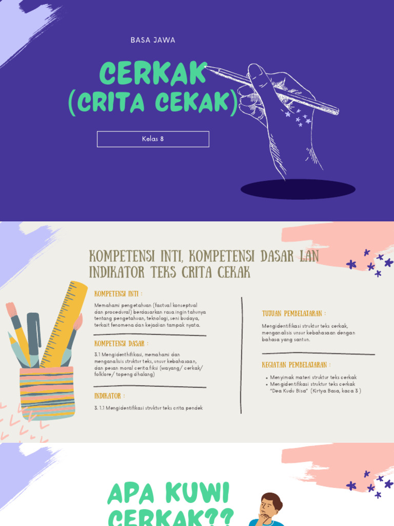 Cerkak (Cerita Cekak) | PDF