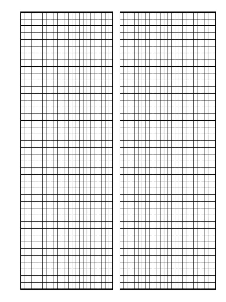 Cuadricula Completa | PDF