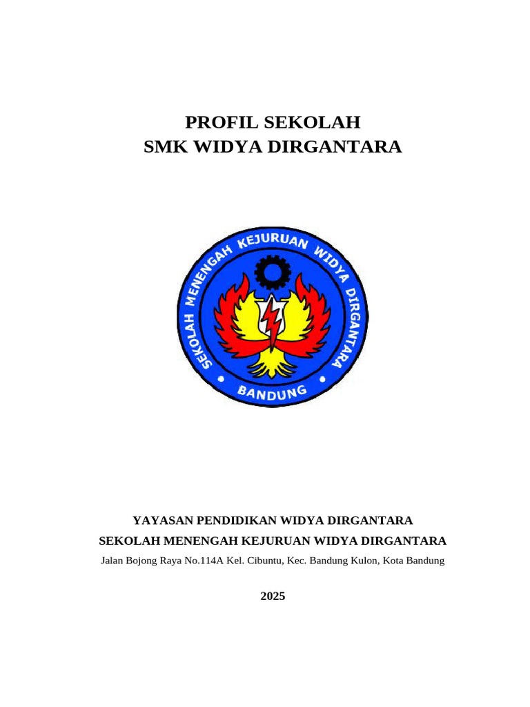 Cover Profil Sekolah | PDF