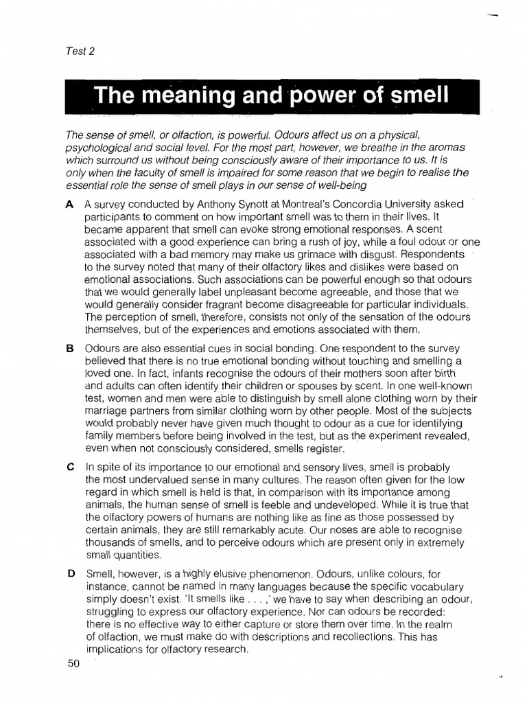 Passage 1 - RW - Foundation (Sample 1) | PDF