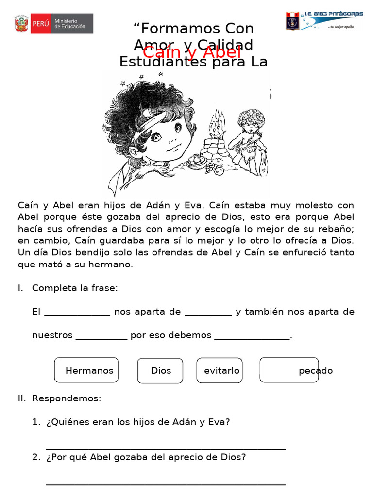 Cain y Abel | PDF