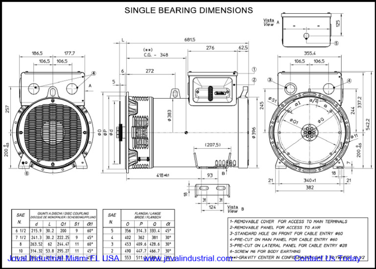 Ecp32 2L4 C 1 Bearing Drawing | PDF