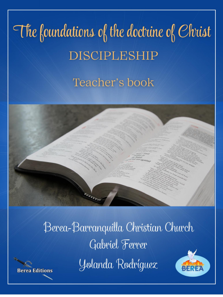 The Foundations of The Doctrine of Christ: Discipleship. Teacher's Book ...