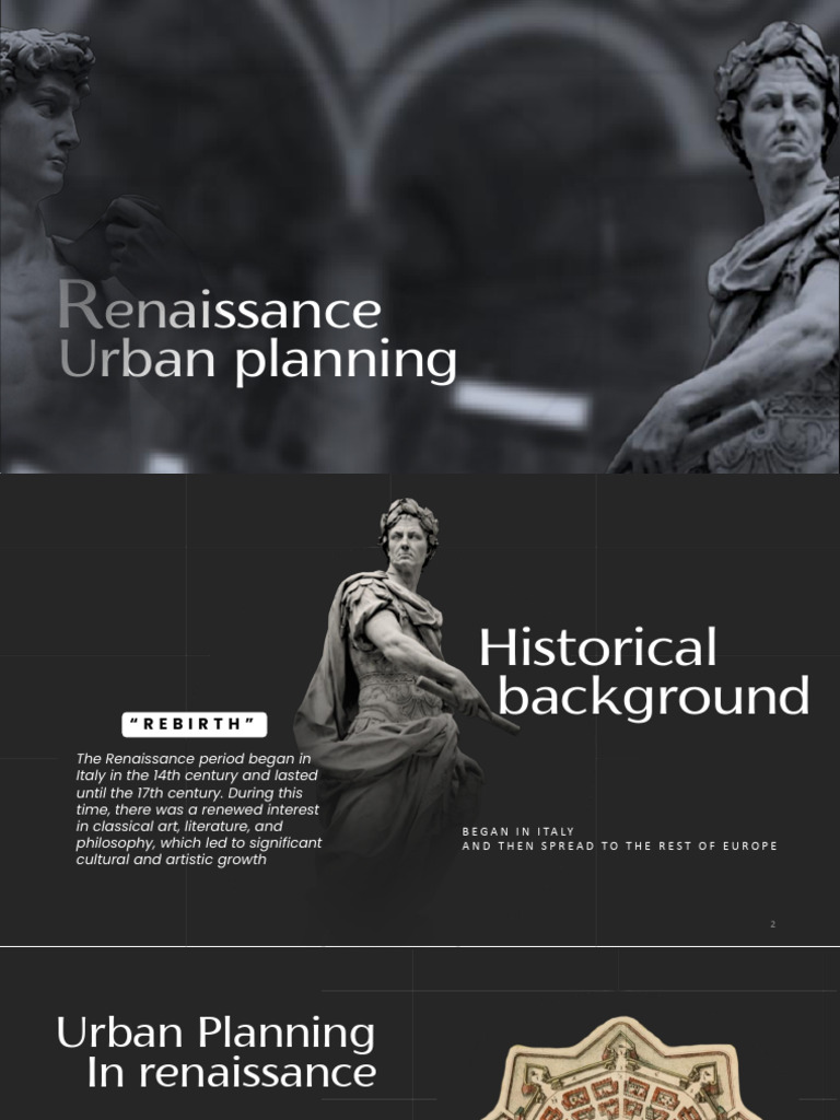 Renaissance City Planning | PDF | Renaissance