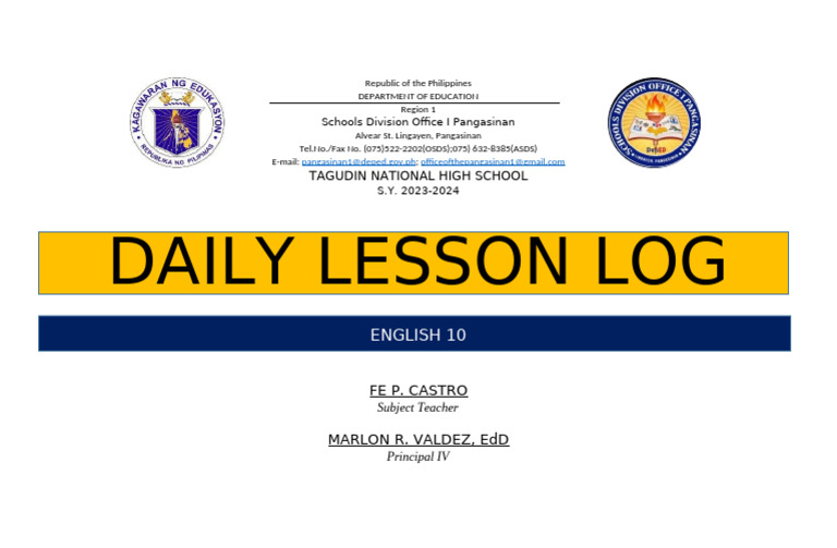 DLL Front Page | PDF