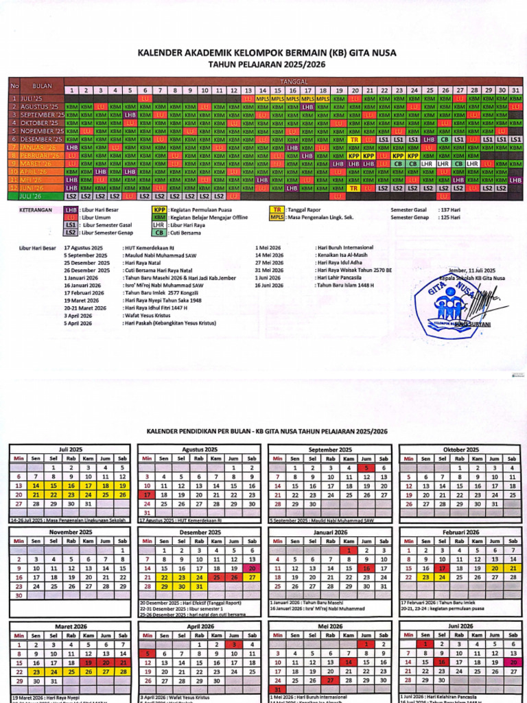 Kaldik 25-26 | PDF