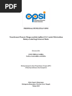 Proposal Penelitian OPSI 2024 | PDF