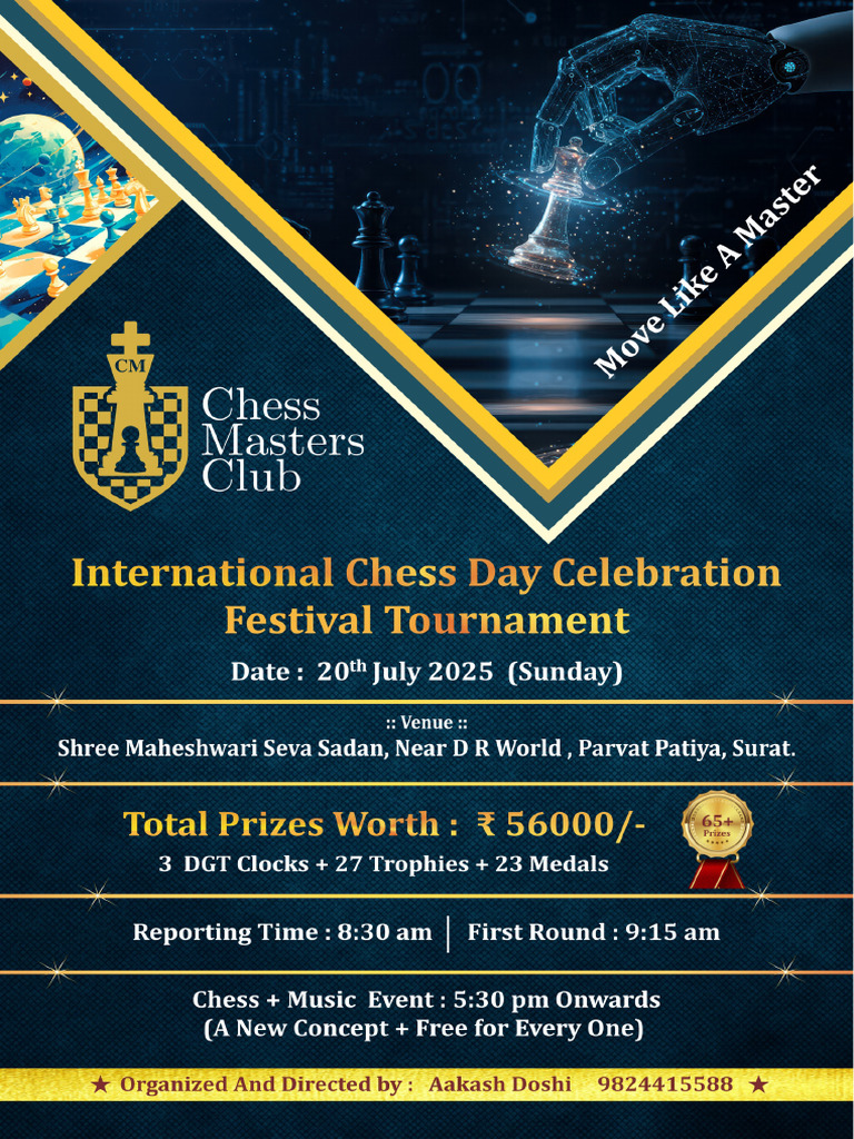 International Chess Day Celebration 2025 - 250714 - 014536 | PDF