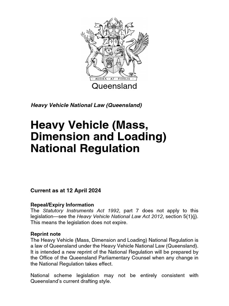 Heavy Vehicle (Mass,Dimension and Loading) | PDF | Trailer (Vehicle ...
