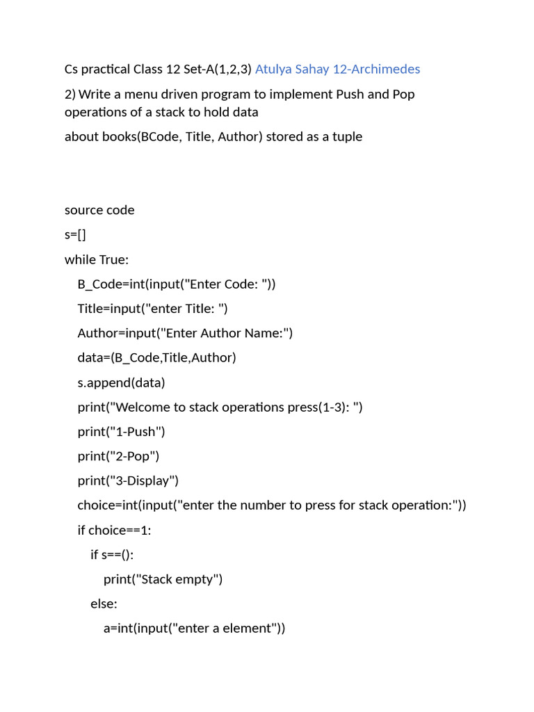 Atulya Sahay 12-Archimedes | PDF