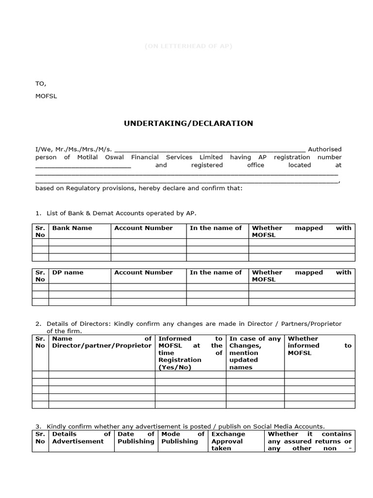 Baki Combined AP Declaration | PDF