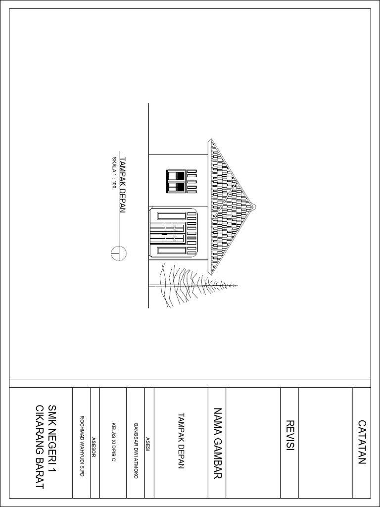 Gangsar Tampak Depan | PDF