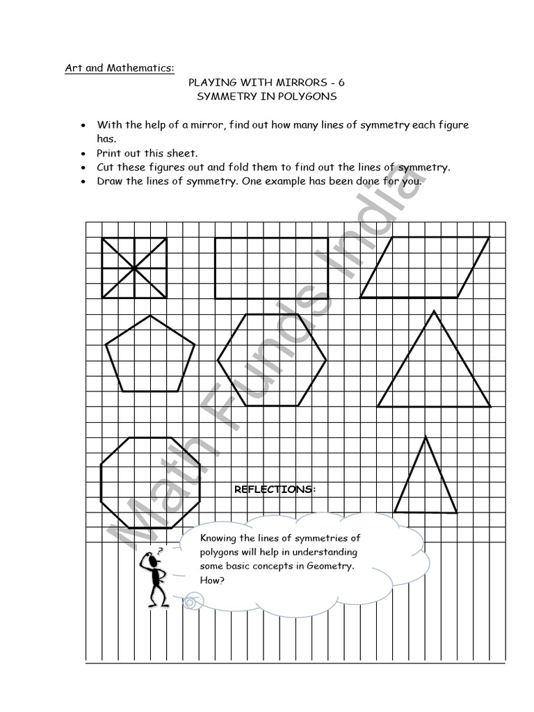 06 - Playing With Mirrors - Symmetry in Polygons - 6.text - Marked | PDF