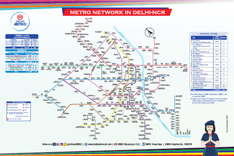 DMRC Network Map | PDF