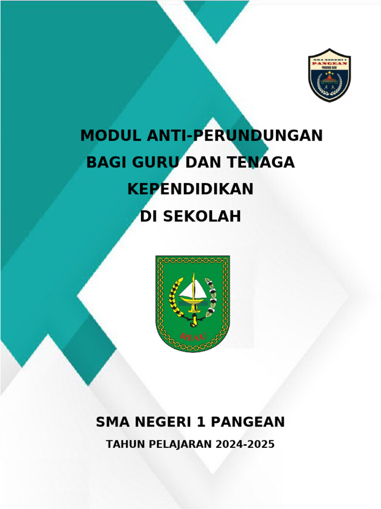 12.2 Modul Anti Perundungan Untuk PTK | PDF