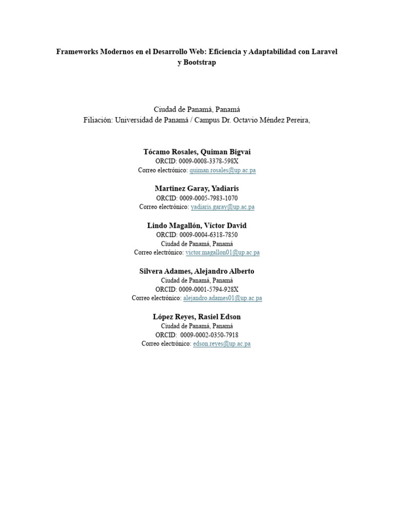 Articulo Cientifico TerminadoFrameworks Modernos en El Desarrollo Web: Eficiencia y ...