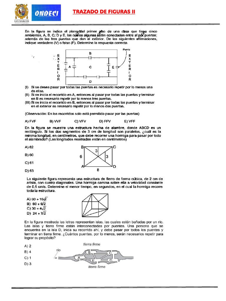 Trazado de Figuras Ii Ondeci 2025 | PDF
