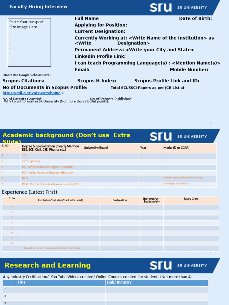 Application for Industry Scholar Designation | PDF | Open Access | Academia