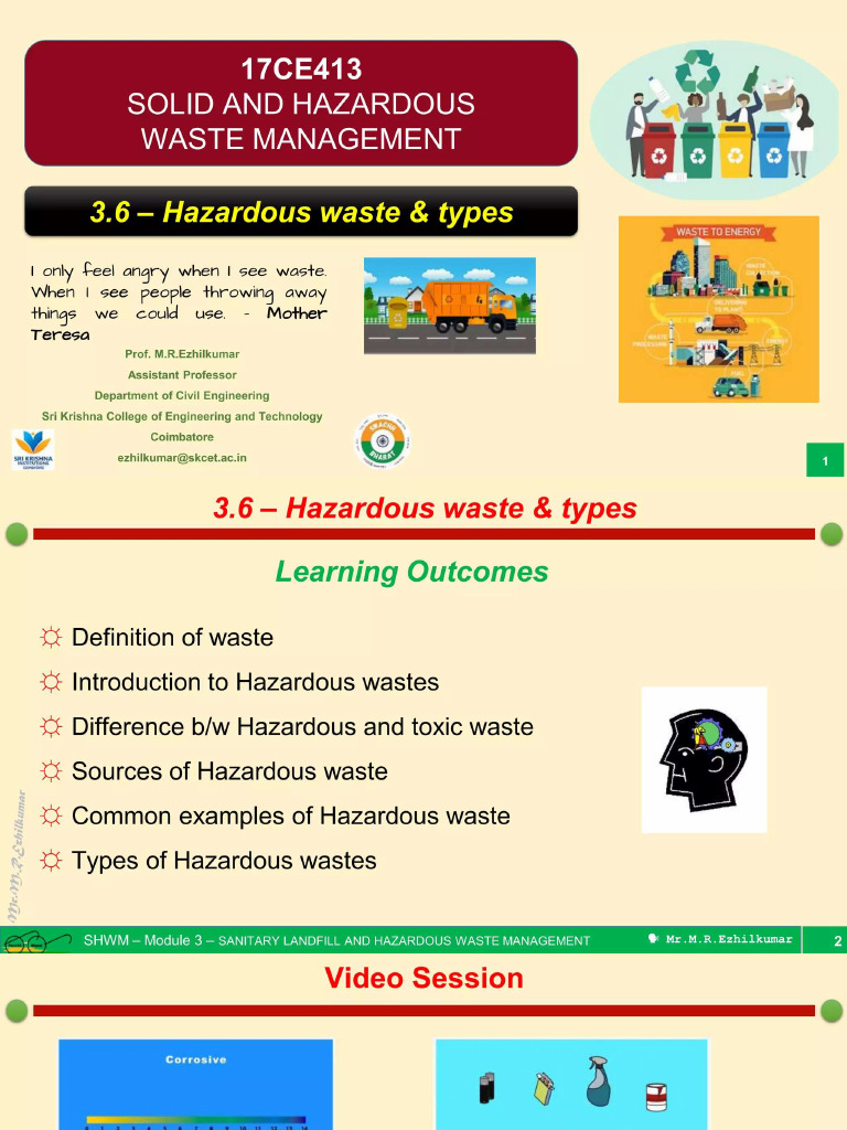 Hazardous Waste Source | PDF | Waste | Hazards