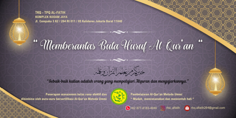 Spanduk TPQ-AlFatih | PDF
