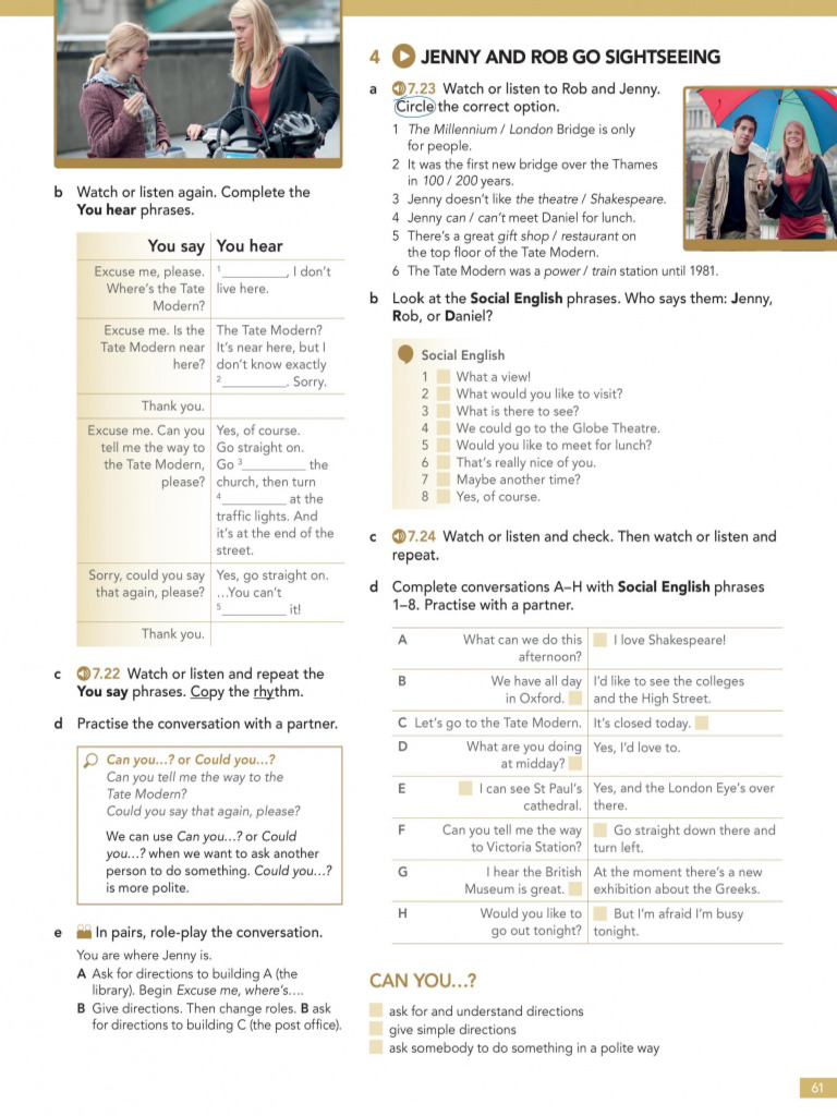 English File 4th Edition Elementary Students Book | PDF