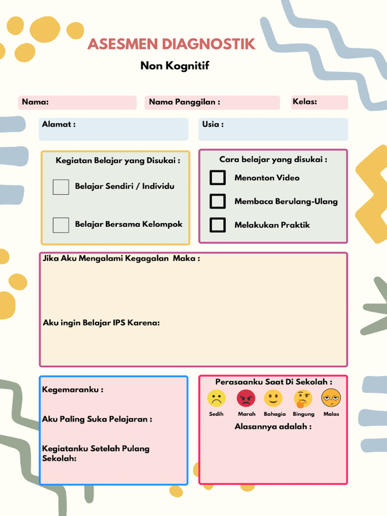 Lesson Plan in Colorful Doodle Style | PDF