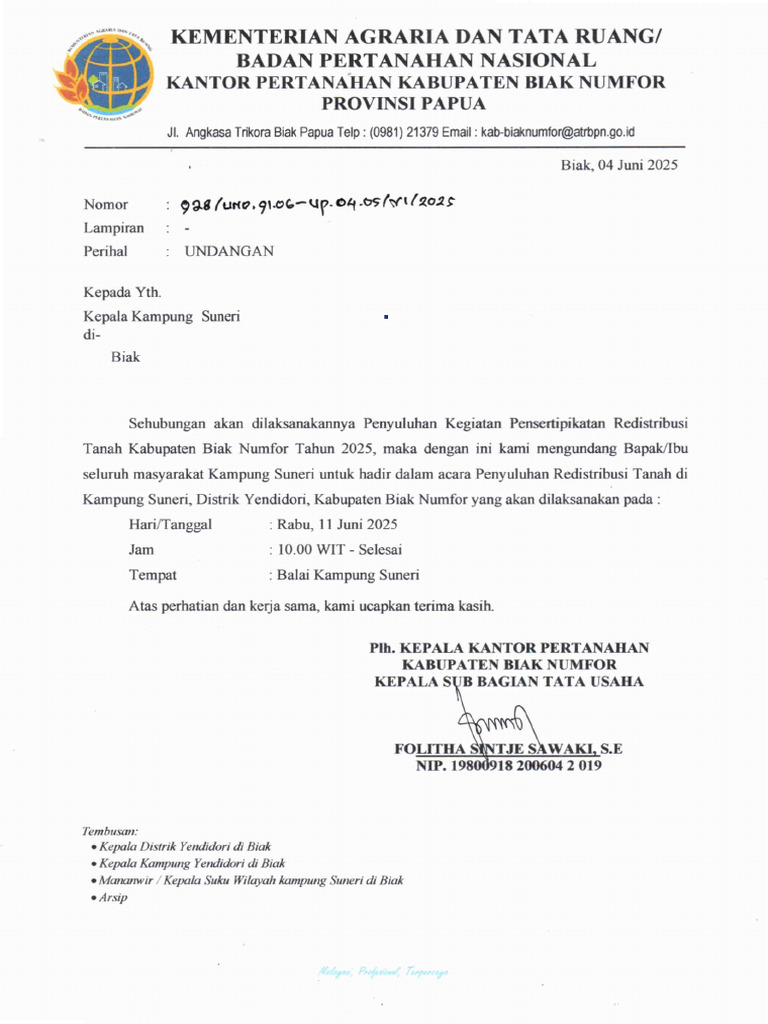 Undangan Suneri Redist | PDF