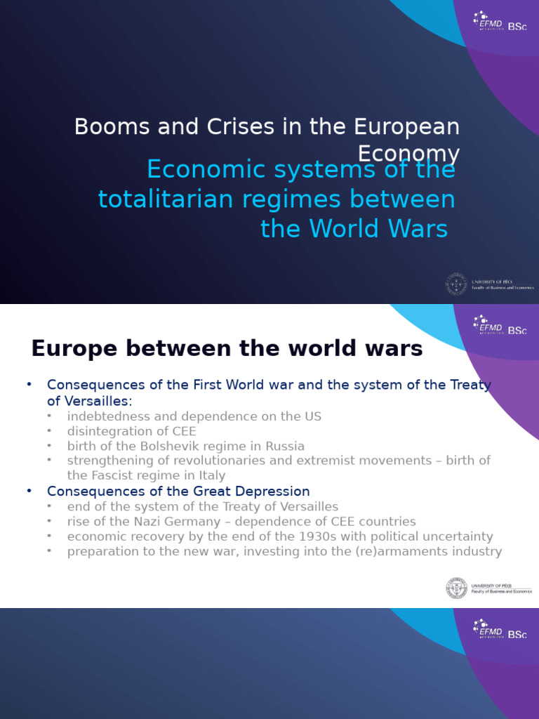 European Economic Booms and Crises | PDF | Fascism | Russian Empire