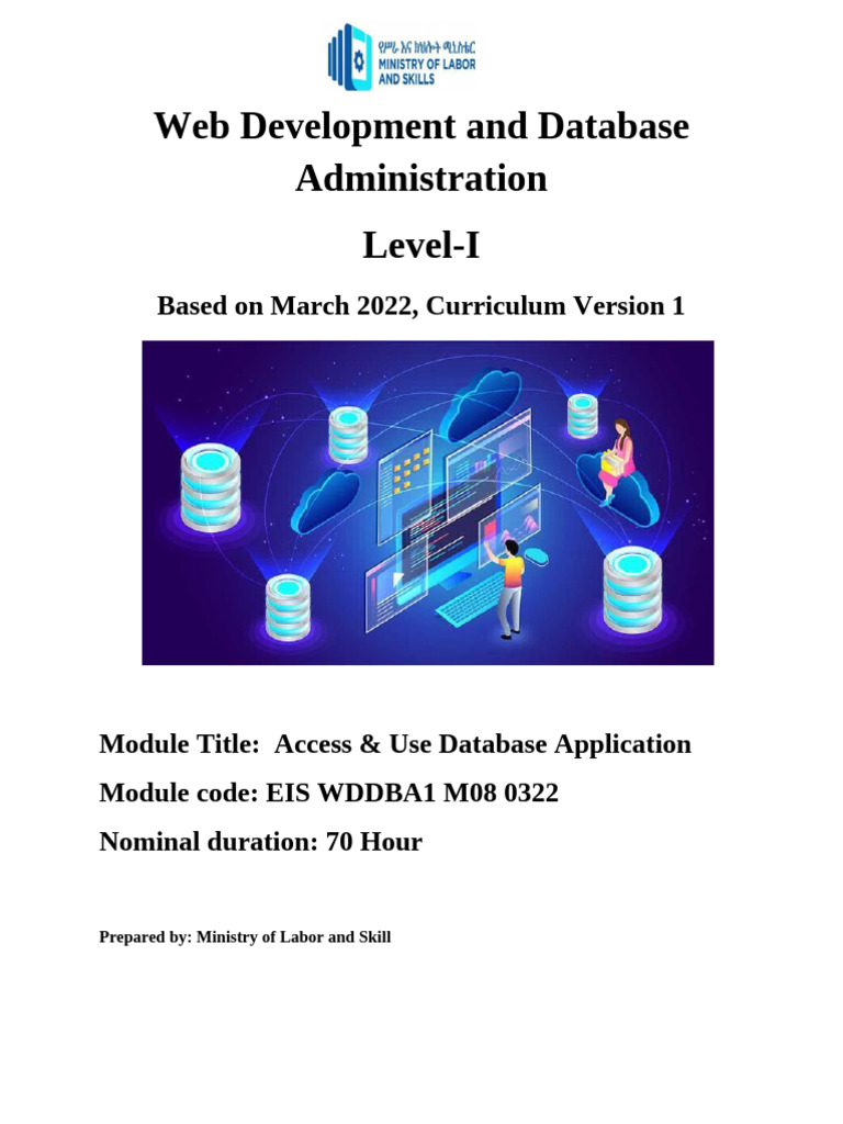 M08-Use Database Application | PDF | Databases | Microsoft Access