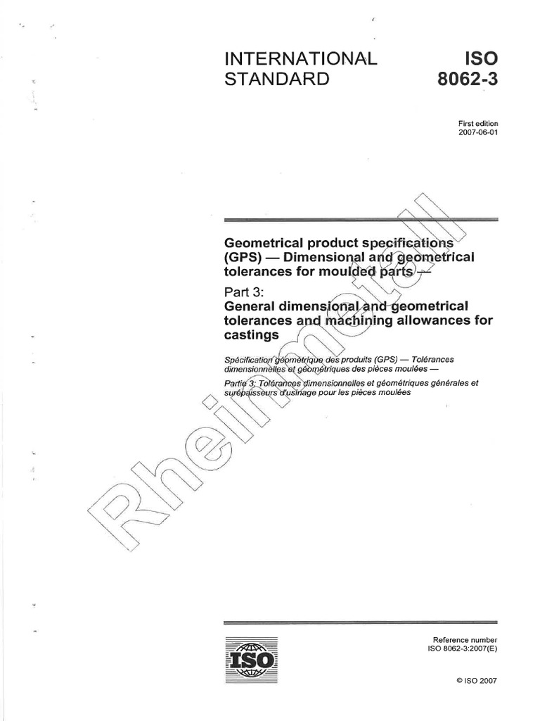 8062 3 Iso | PDF
