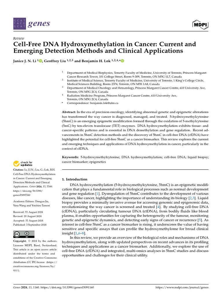 Nes 15 01160 | PDF | Histone | Immunoprecipitation
