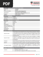PVC Solvent Cement Safety Data Sheet | PDF