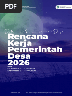 Dokumen RKP Desa Tahun 2025 | PDF | Pengelolaan Keuangan & Uang | Ilmu Sosial