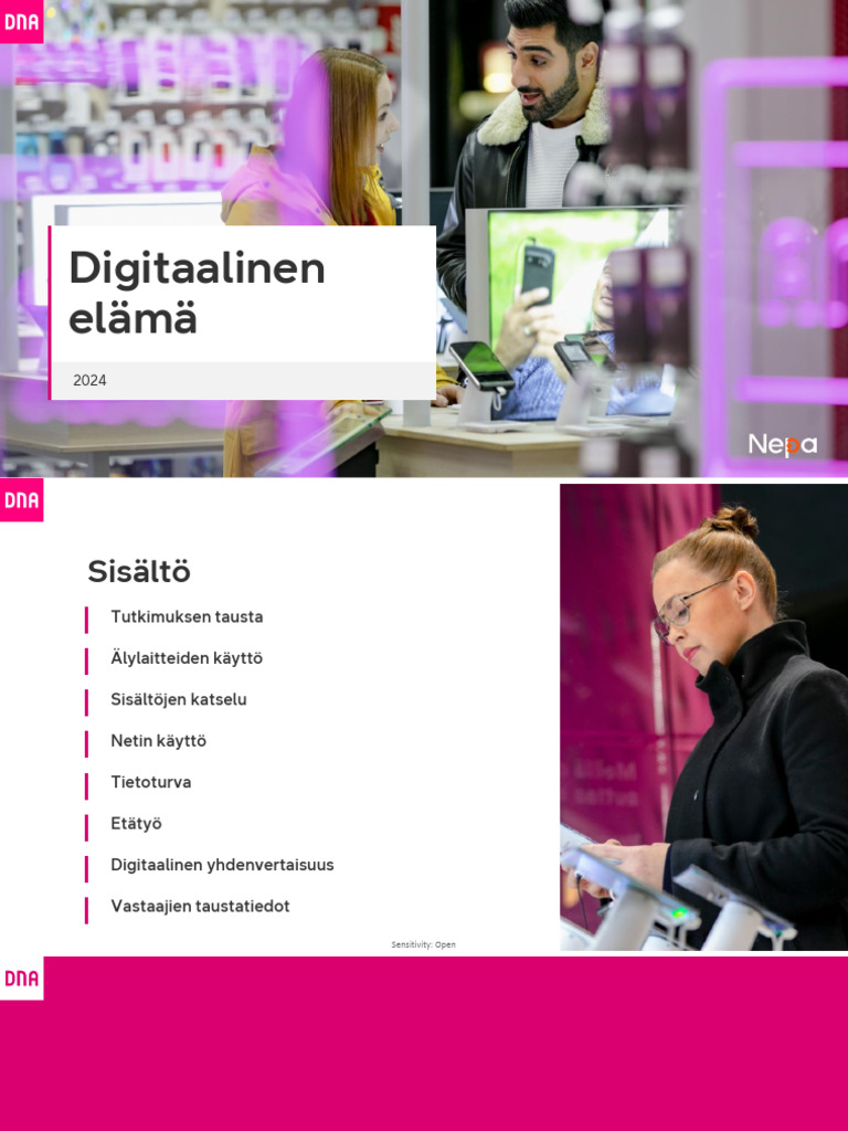 DNA Digitaalinen Elämä 2024 - Open - Päivitetty | PDF