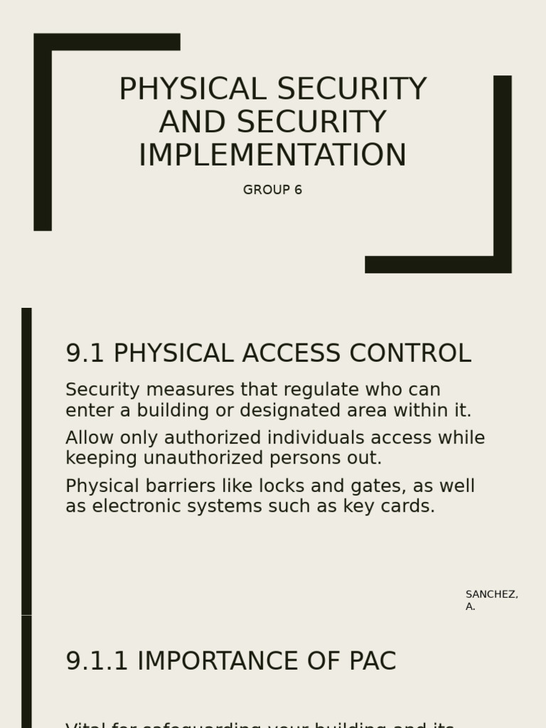 Cisco PAC for Smart Building Security | PDF | Access Control | Security