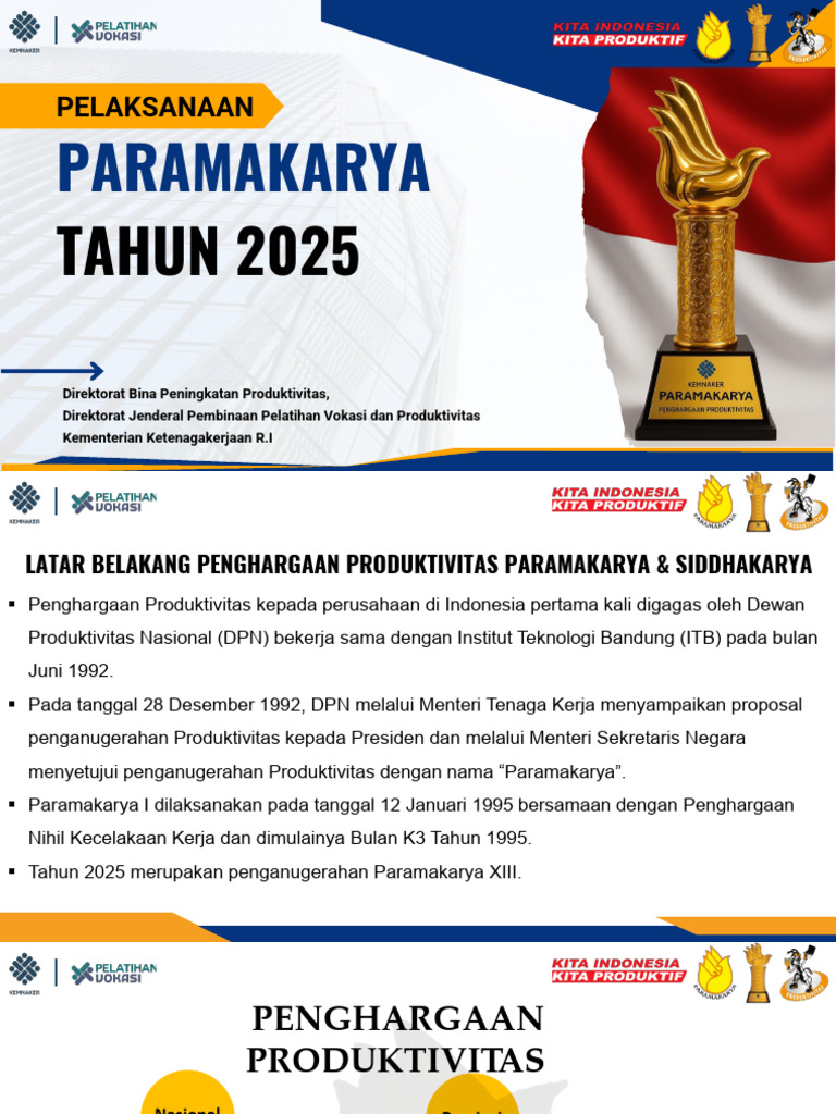 Pelaksanaan Paramakarya Tahun 2025 Rapat 070725 | PDF
