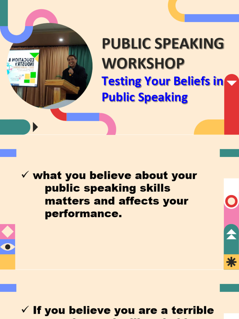 Overcoming Public Speaking Fears | PDF | Public Speaking