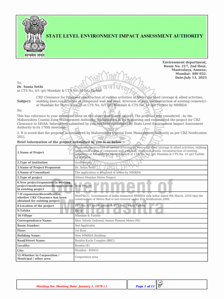 Seiaa Statement 0000003581 | PDF | Waste | Waste Management