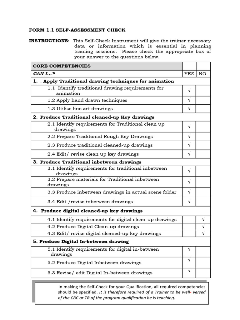 02 Self-Assessment Check | PDF