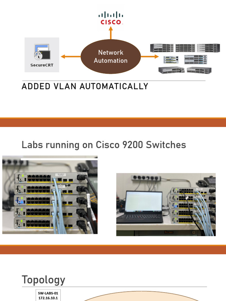 Automation VLAN Added | PDF