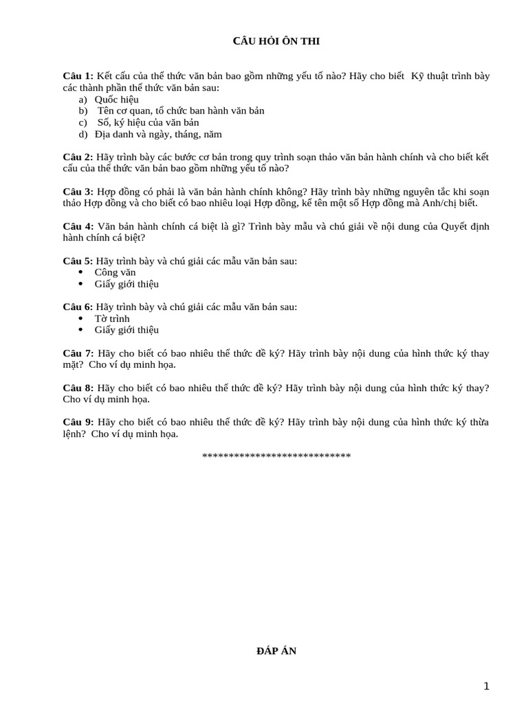 Tailieuxanh Cau Hoi On Thi STVB 7779 | PDF