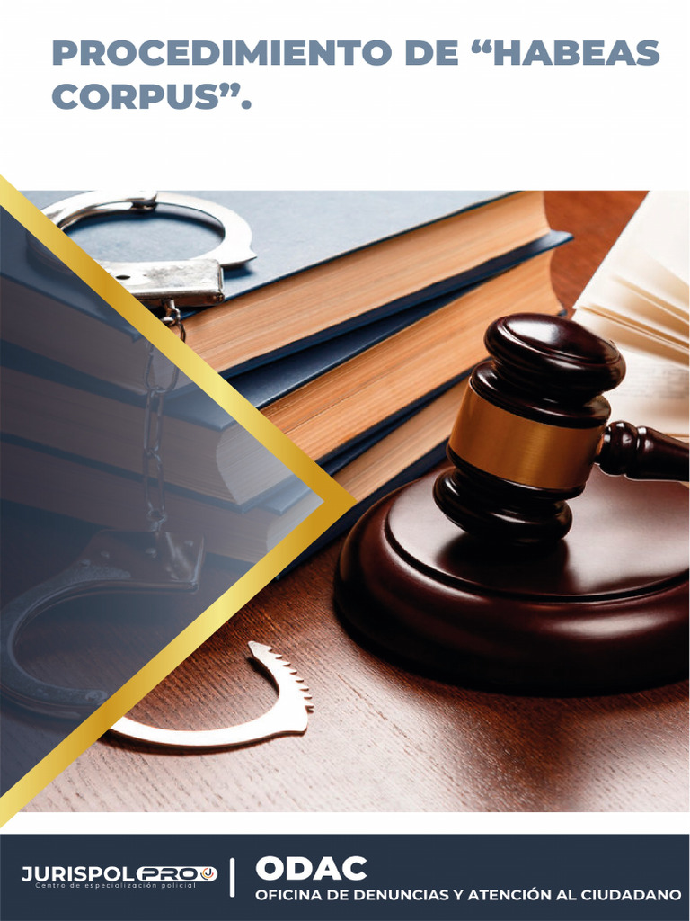 ODAC - 09 - Procedimiento de - Habeas Corpus | PDF | Habeas corpus | Detención (encarcelamiento)