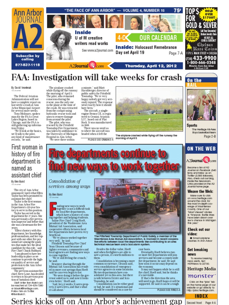 A2 Journal Front Page | PDF | Aviation Accidents And Incidents ...
