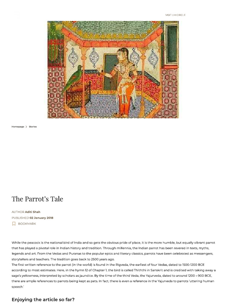The Parrots Tale | PDF