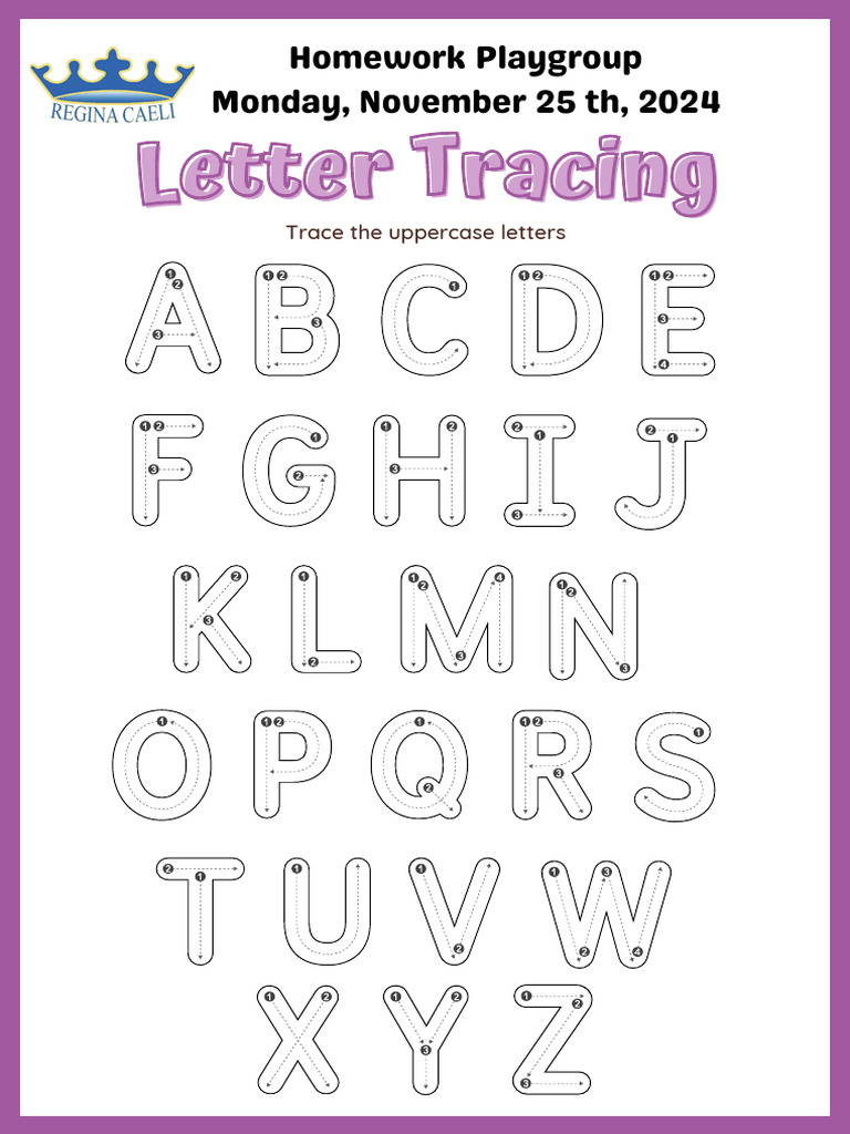 Homework Playgroup | PDF