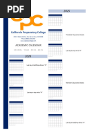 Solano Community College 2025-26 Calendar | PDF | Observances | Holidays