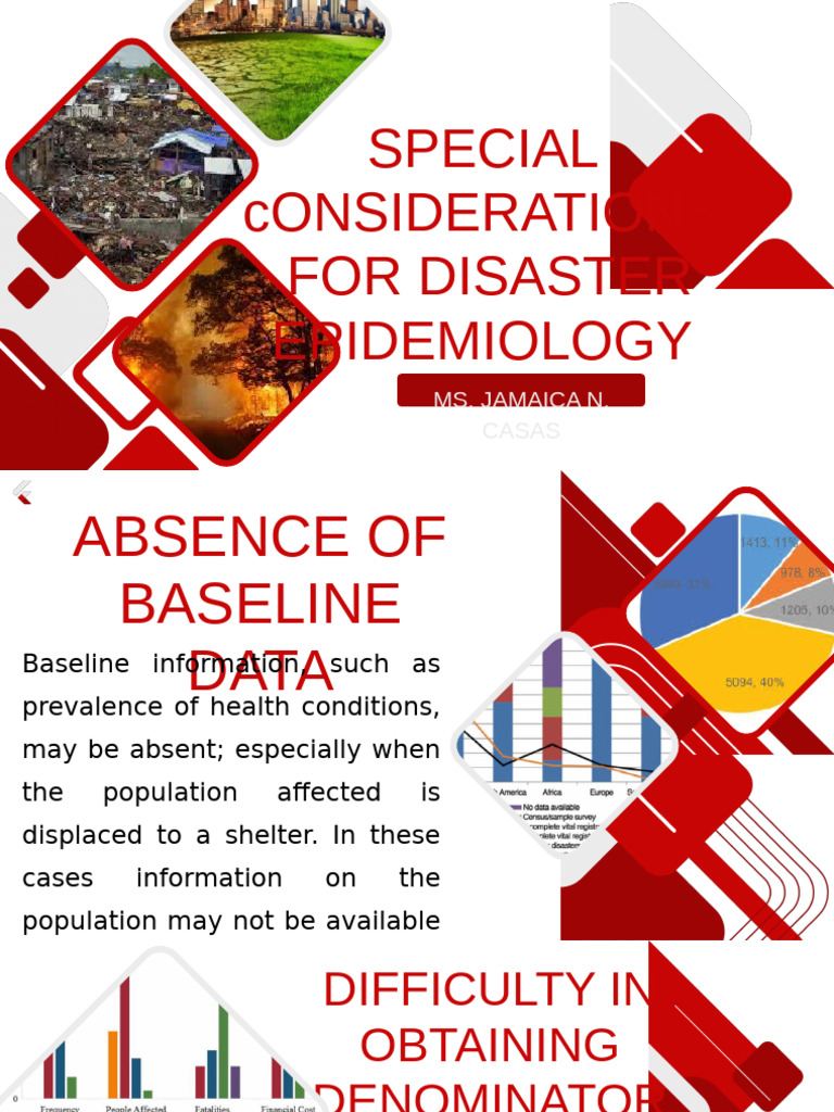 Disaster Epidemiology Considerations | PDF | Mortality Rate
