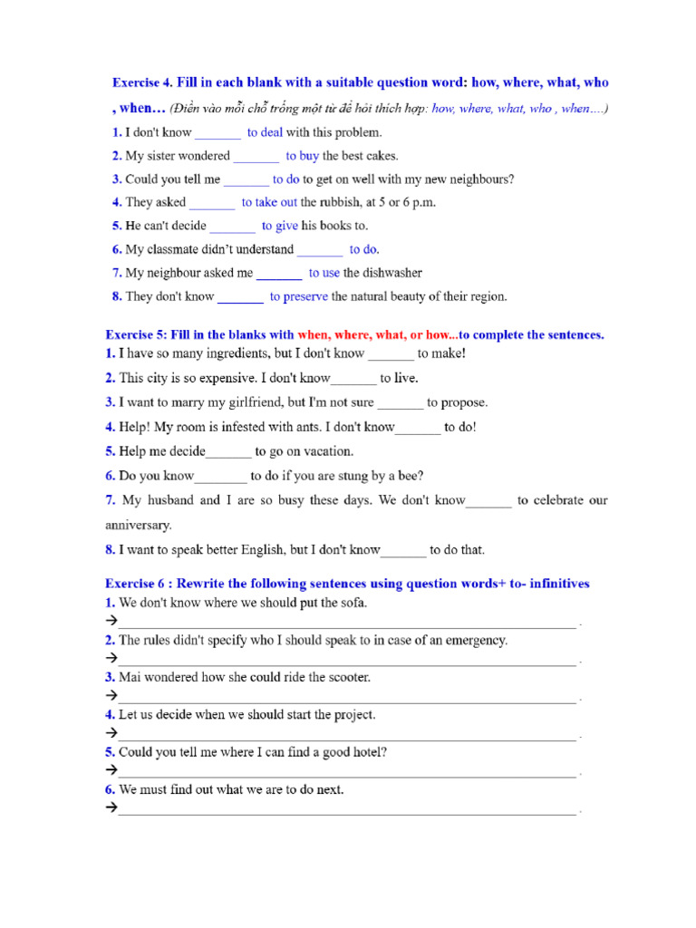 Grammar Unit 1 | PDF